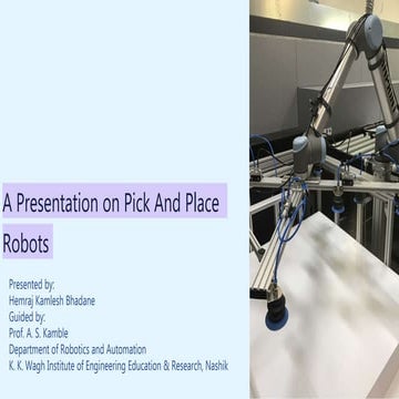 IRMHS.pptx | Robotics | Technology & Computing