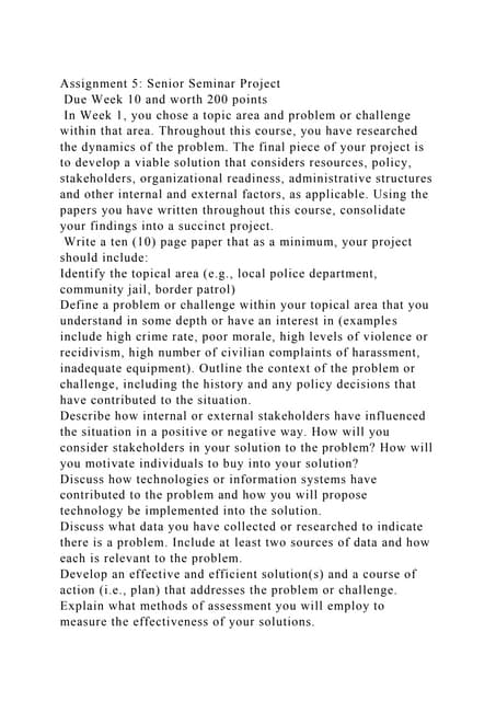 Assignment 5 Federal Contracting Activities and Contract Types Du.docx