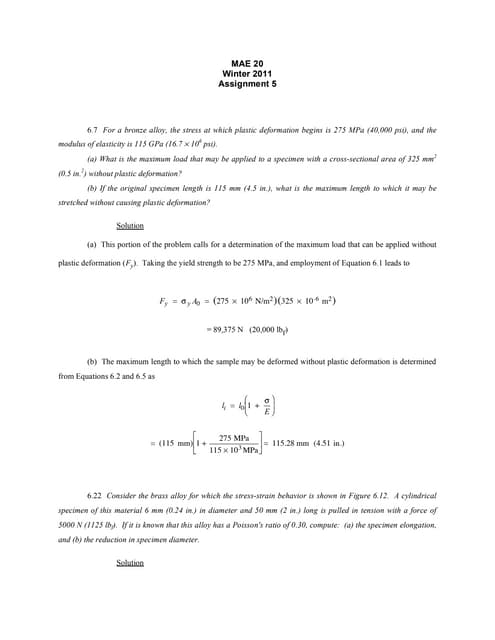 Ch 5 problems | PDF