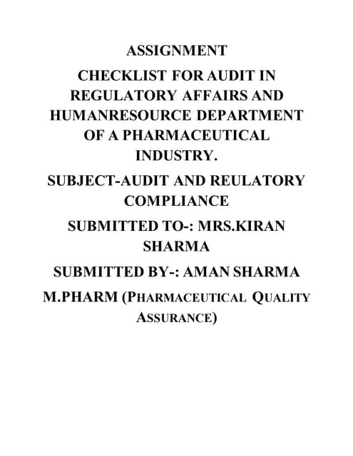 Msil quality system audit sheet | PPT | Business | Business and Finance