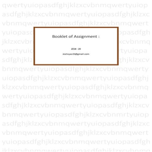 Assignment | PDF