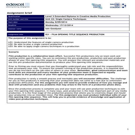 Assignment brief | DOCX