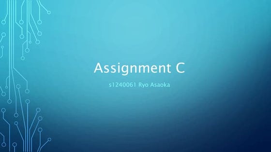 Assignment C Ppt