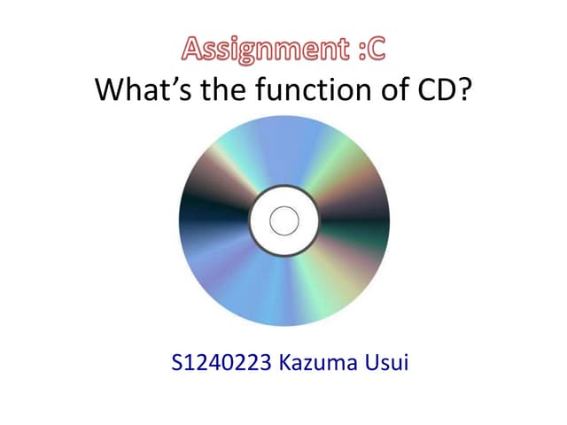 Assignment C Ppt