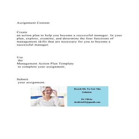 Assignment ContentCreate an action plan to help you beco.docx