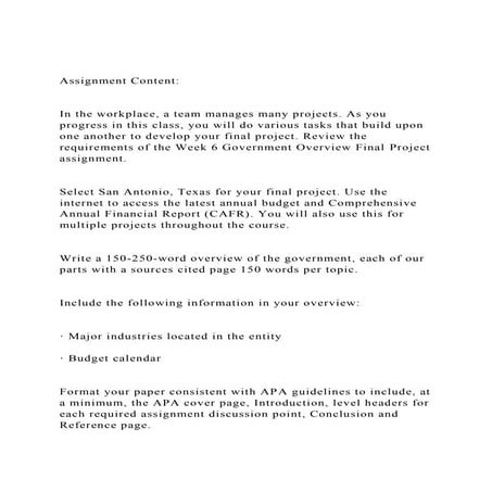Assignment ContentCreate an infographic (two slides) that ou.docx