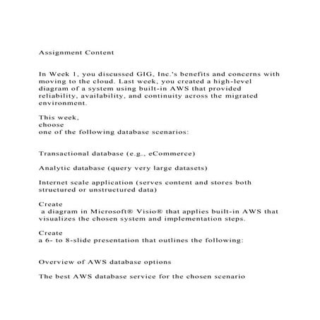 Assignment ContentAccording to Branine (2011), there are five .docx