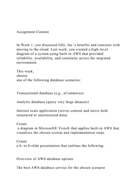 Assignment ContentMaintaining a healthy work-life balance .docx