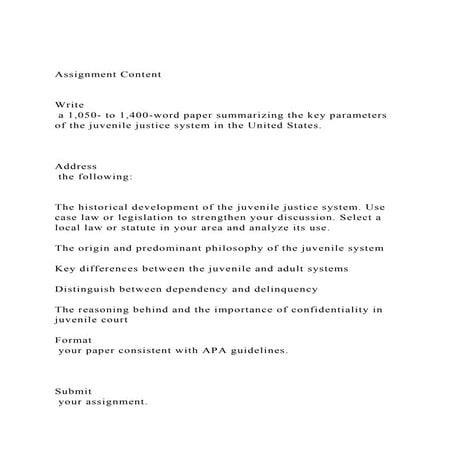 Assignment ContentWrite a 1,050- to 1,400-word paper sum.docx