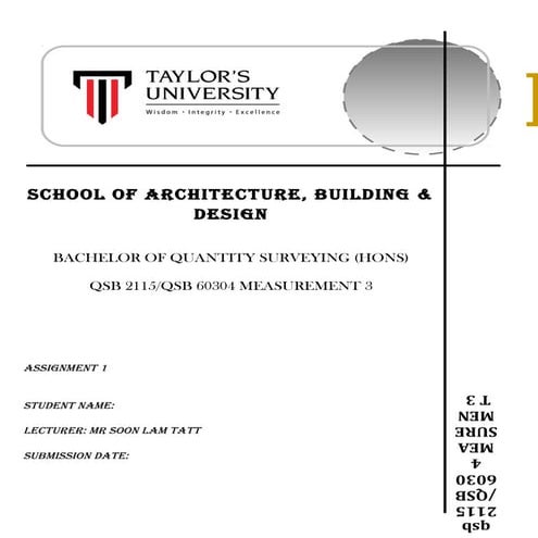 M3 Assignment cover | PDF