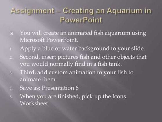 PowerPoint Assignment 3 | PDF