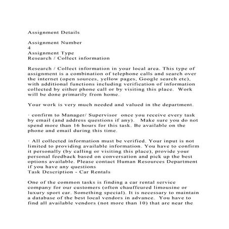 Assignment DetailsAssignment Number 4Assignment TypeRese.docx
