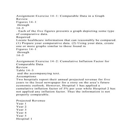 Assignment Exercise 13–2 Trend AnalysisRefer to the Metropolis H.docx
