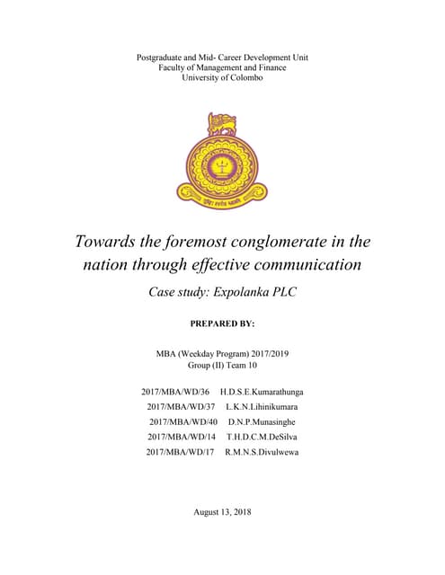 Individual assignment real | PDF