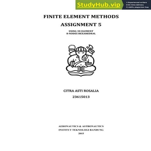 Assignment Finite Element Method Pdf 