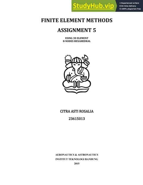 Assignment Finite Element Method Pdf