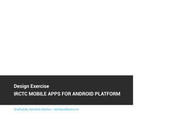 Project report RAILWAY TICKET RESERVATION SYSTEM SAD | PDF