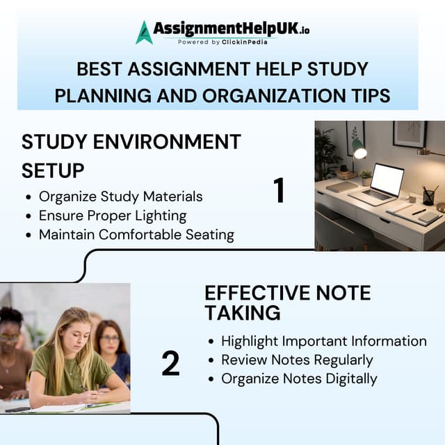 Assignment Help Services Uk Study Planning and Organization Tips | PDF