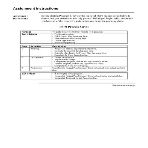 Assignment instructions | PDF | Technology & Computing