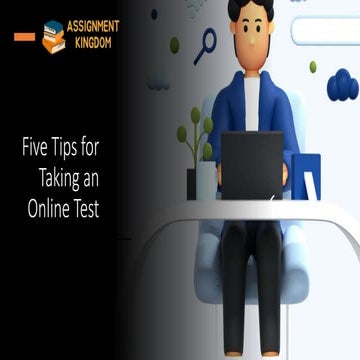 Five Tips for Taking an Online Test | PPTX