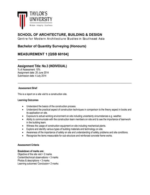 Measurement assignment 2 (group) | PDF