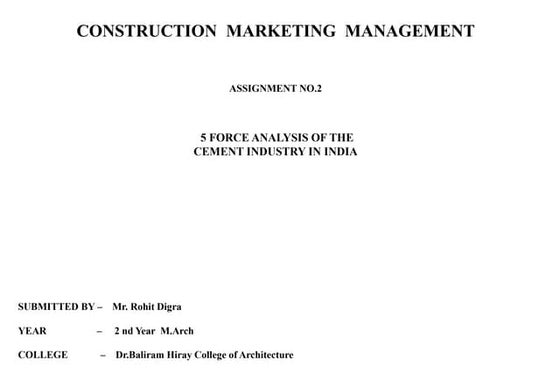 Jk cements case study | PPT