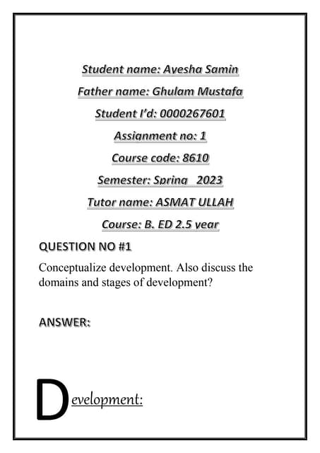 Early Childhood Development | PPT | Parenting Babies and Toddlers ...