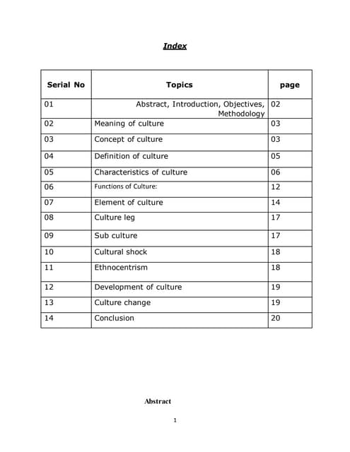 Culture and Education | PPT