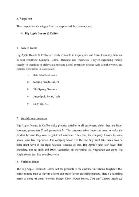 MGT group case study report (dunkin donuts) | DOCX