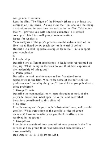 EXAMPLE Film Analysis (Follow this example)Director.docx | Roleplaying Games | Games and Puzzles