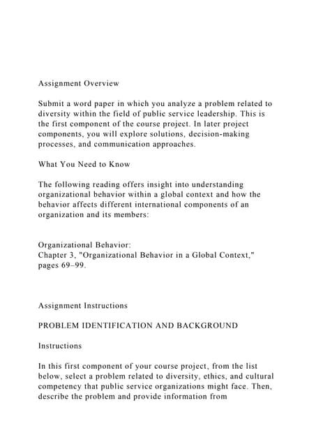 Week 9 AssignmentApplication Diversity in the Workplace.docx