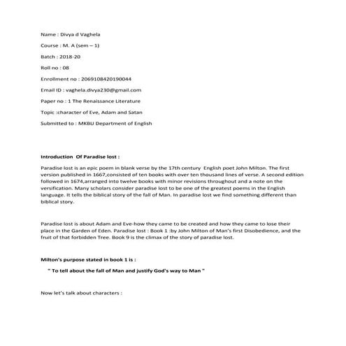 Assignment paper no 1 | DOC