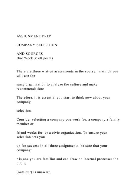 Post your Agency Presentation to the Discussion thread following the | DOCX | Resume Writing and ...