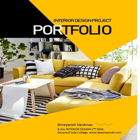 Shreyansh Vaishnav , B.Voc Interior Design 1st Year ( Residential ...