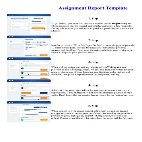 Assignment Report Template | PDF | Christianity | Religion & Spirituality