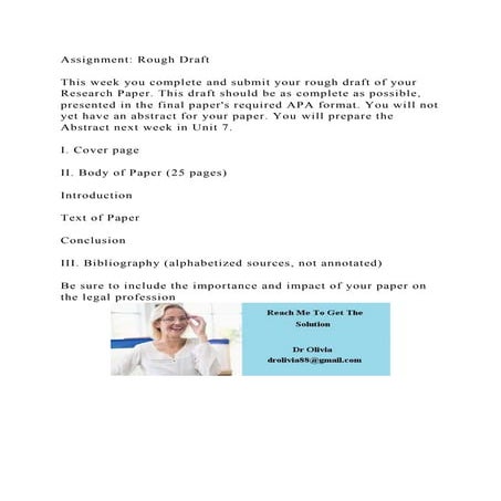 Assignment Rough DraftThis week you complete and submit your ro.docx