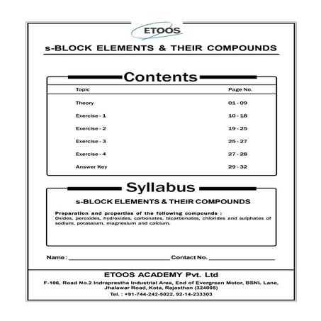 Assignment s block-elements_jh_sir-4173 | PDF