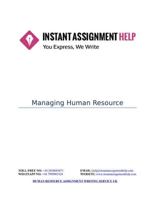International human resource management | PPT