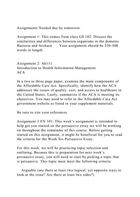 Inequality assignment | PDF