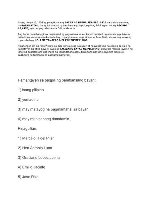 ARALIN 1 BATAS-RIZAL-R.A.-1425.pptx