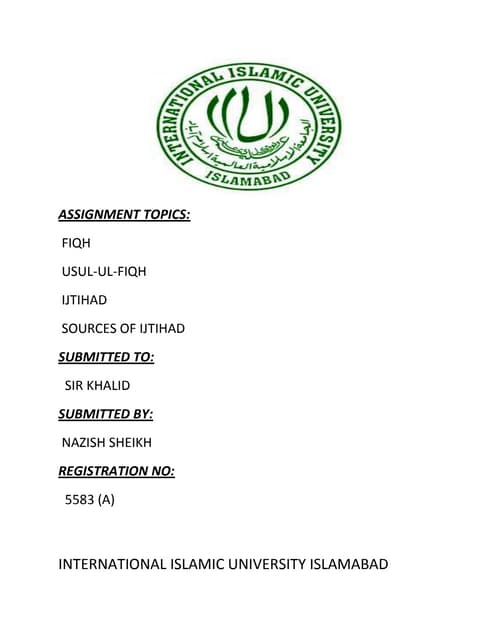 Assignment Topics Pdf