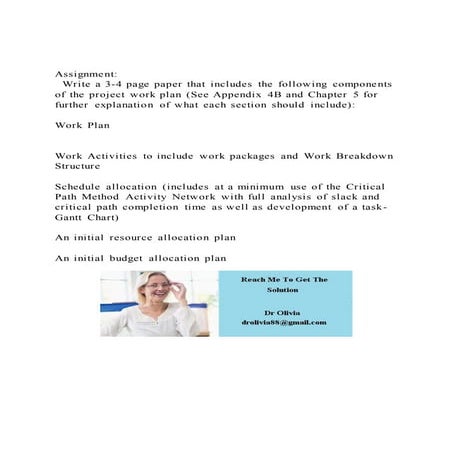 Assignment Write a 3-4 page paper that includes the followin | DOCX