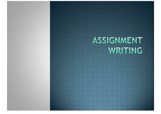 Writing Company | PPT