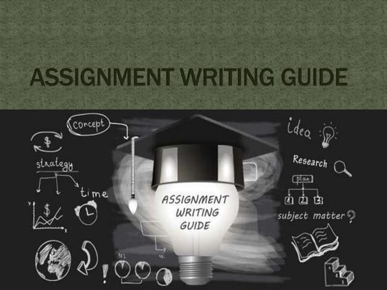 Assignment Help USA: Important Facts About The Assignment | PPT