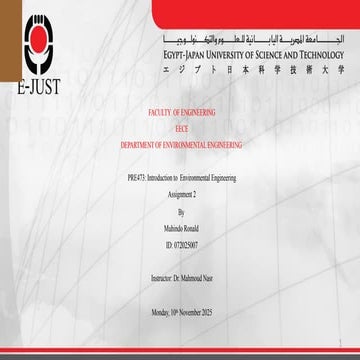 Wastewater treatment Processes (Priliminary and Primary) .pptx
