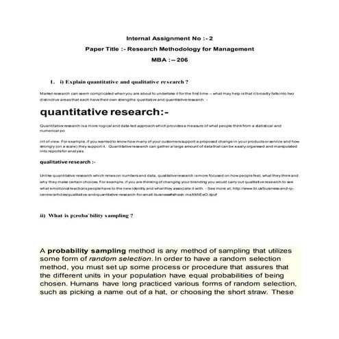 internal Assign no 206 ( JAIPUR NATIONAL UNI) | PDF