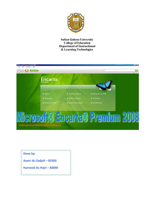 Encarta kids | PPTX
