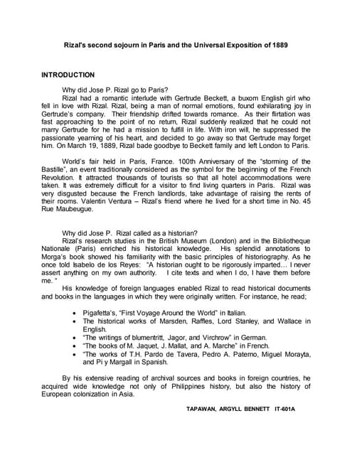 Chapter 13 15: Chapter 13: Rizal's Visit to the United States 1888 ...