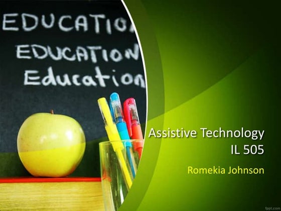Assistive Technology | PPT | Computer Peripherals | Computing