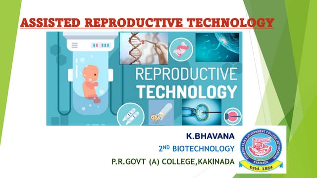 Artificial Reproductive Technology | PPTX
